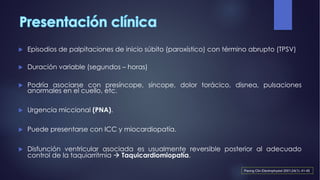 Enfrentamiento de las taquicardias paroxísticas supraventriculares ...