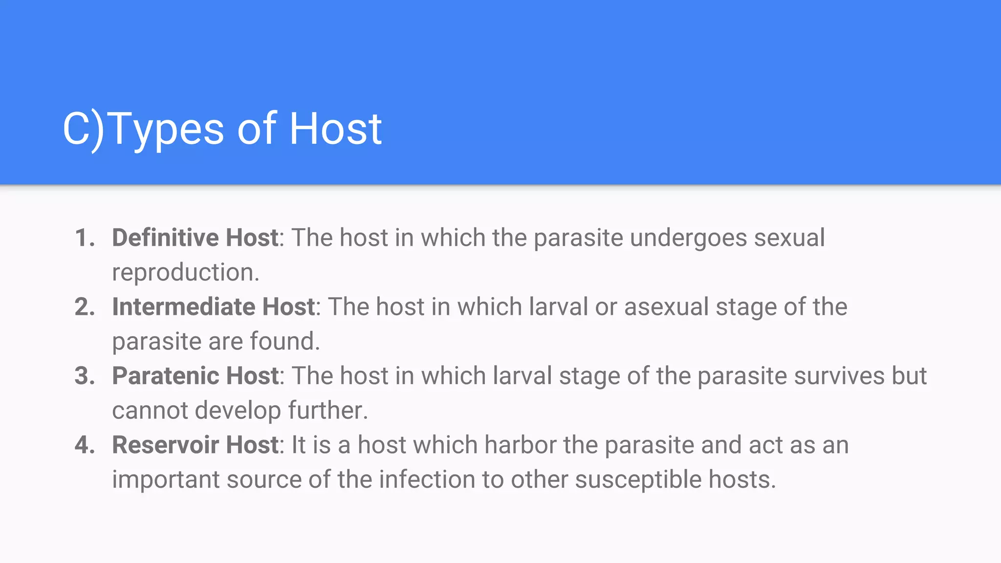 Parasitology 01: general parasitology | PPTX
