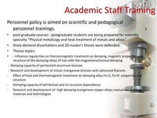 Material Science and Technology of Materials | PDF