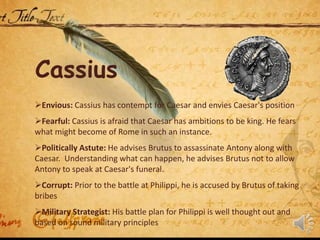 Julius Caesar by William Shakespeare | PPTX