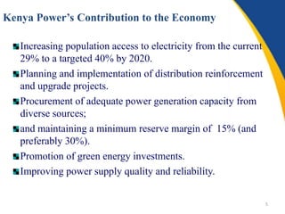 Energy Efficiency: A kenya power perspective | PPTX