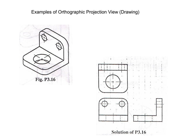 Basic Mechanical Engineering drawing | PPT | Drawing and Sketching ...