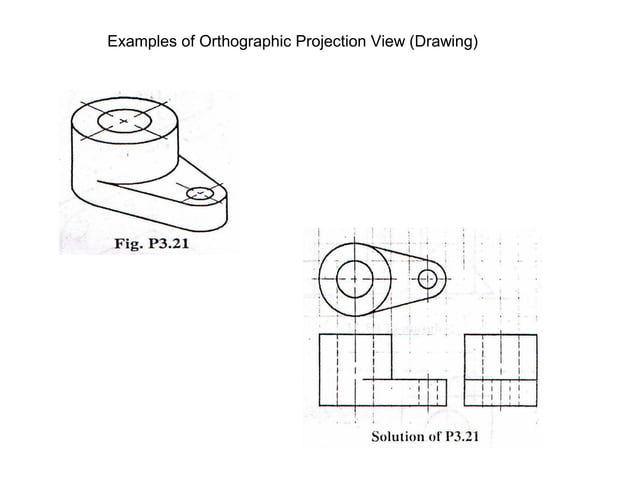 Basic Mechanical Engineering drawing | PPT | Drawing and Sketching ...