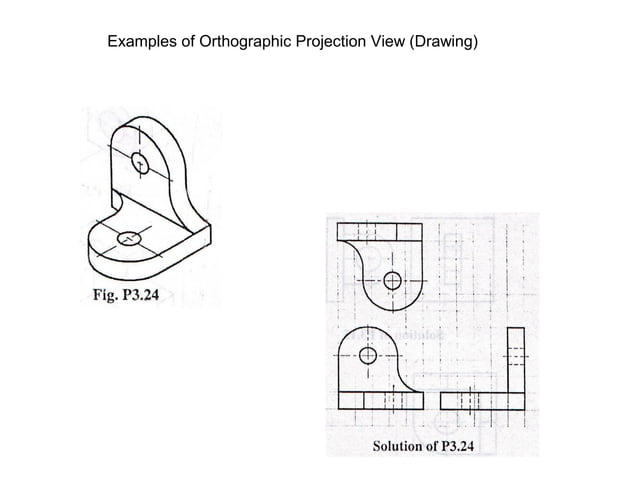 Basic Mechanical Engineering drawing | PPT | Drawing and Sketching ...