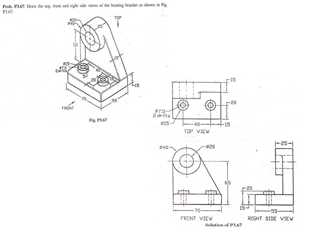 Basic Mechanical Engineering drawing | PPT | Drawing and Sketching ...