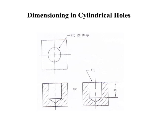 Basic Mechanical Engineering drawing | PPT | Drawing and Sketching ...
