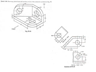 Mechanical Engineering 2d Drawing