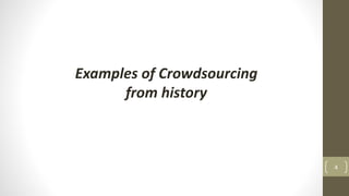 The World of Crowdsourcing | PPT