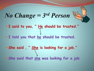 Direct And Indirect Speech | PPTX