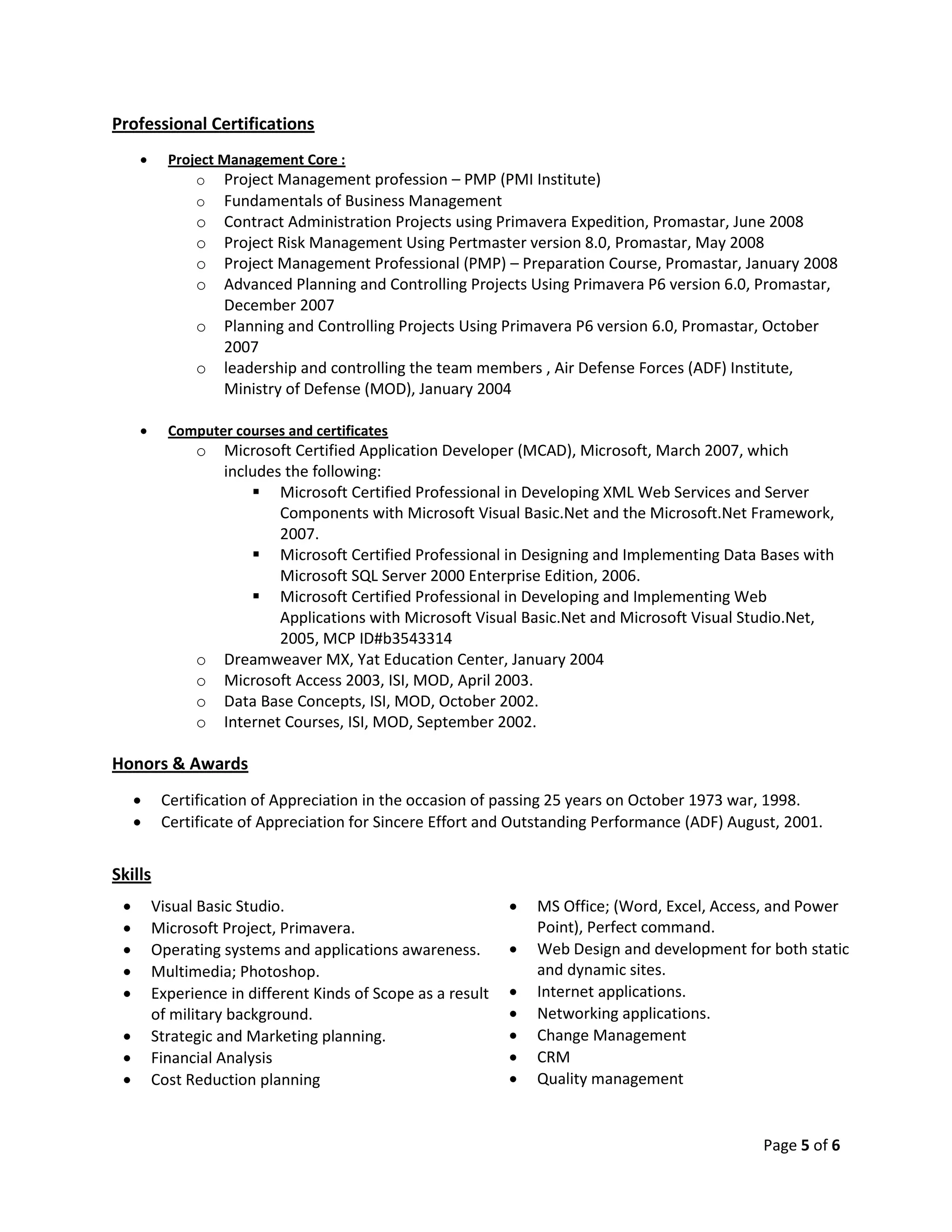Eng.wael aly kamel cv | PDF
