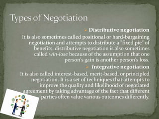 negotiation | PPTX