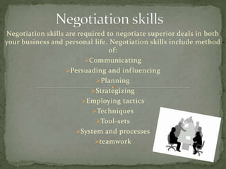 negotiation | PPT