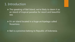 Modern situation of Balinese Language | PPT