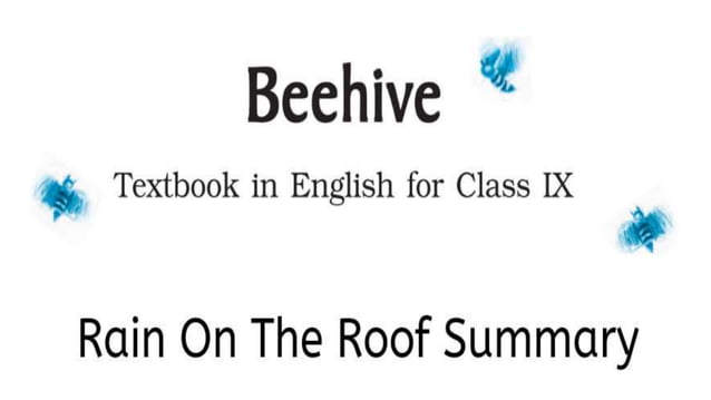 rain on the roof | PPT