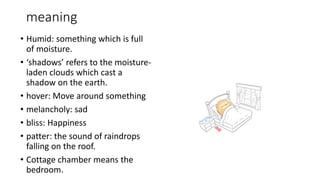 rain on the roof | PPTX