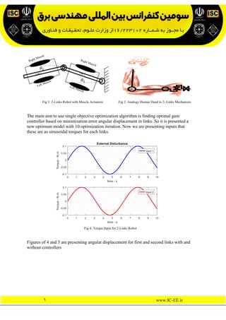 Optimal Position Control of Nonlinear Muscle Based on Sliding Mode and Particle Swarm ...