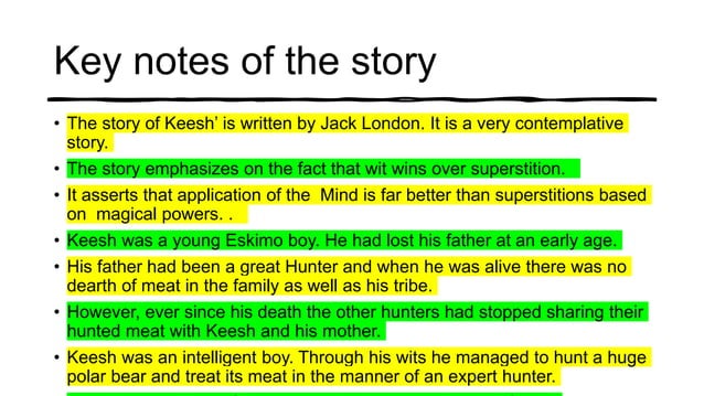 Eng. Lit_ 7_THE STORY OF KEESH.pptx | Polar Travel | Travel Locations