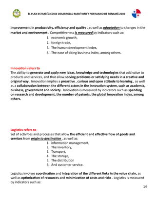 THE STRATEGIC MARITIME AND PORT DEVELOPMENT PLAN OF PANAMA 2040 | DOCX