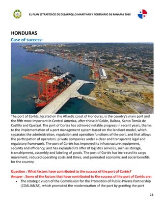 THE STRATEGIC MARITIME AND PORT DEVELOPMENT PLAN OF PANAMA 2040 | DOCX