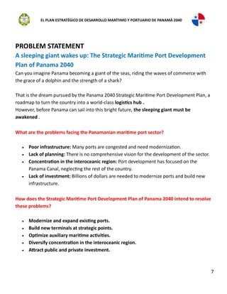 THE STRATEGIC MARITIME AND PORT DEVELOPMENT PLAN OF PANAMA 2040 | DOCX
