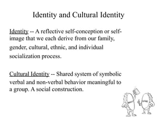 Identity and Culture | PPTX