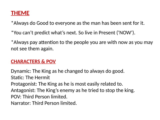 Three questions by Leo Tolstoy power point presentation | PPTX