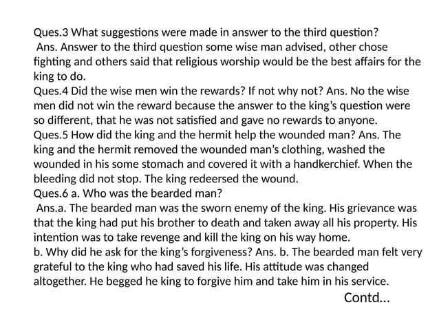 Three questions by Leo Tolstoy power point presentation | PPTX