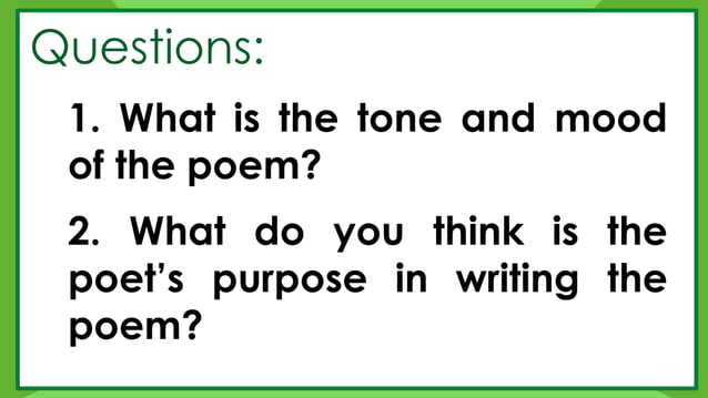 ENG-4-Q3-WEEK-6-DAY-2.pptx tone mood purpose | PPTX | Beekeeping | Hobbies & Interests