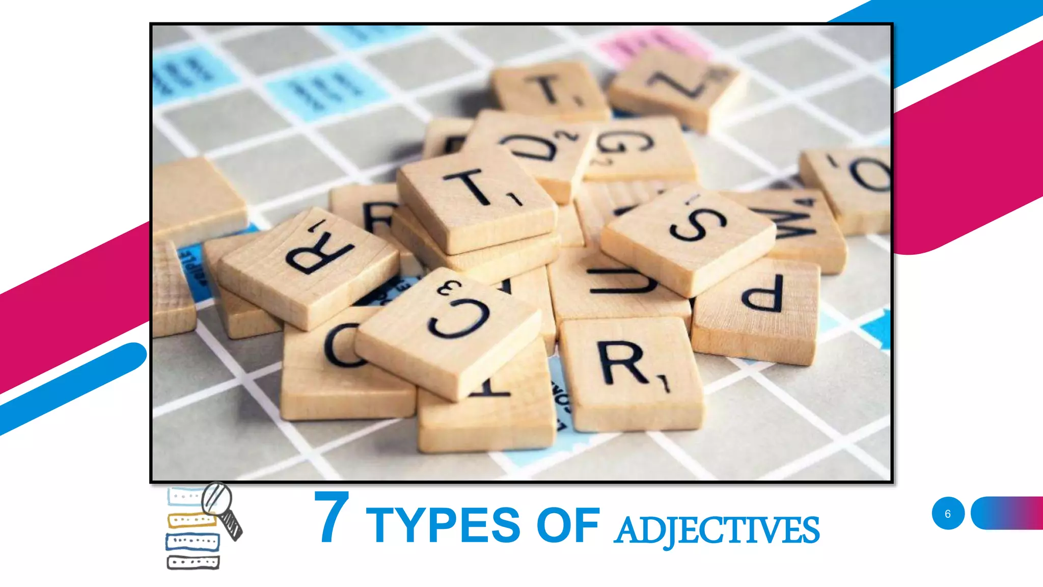 7 Types of Adjectives | PPTX