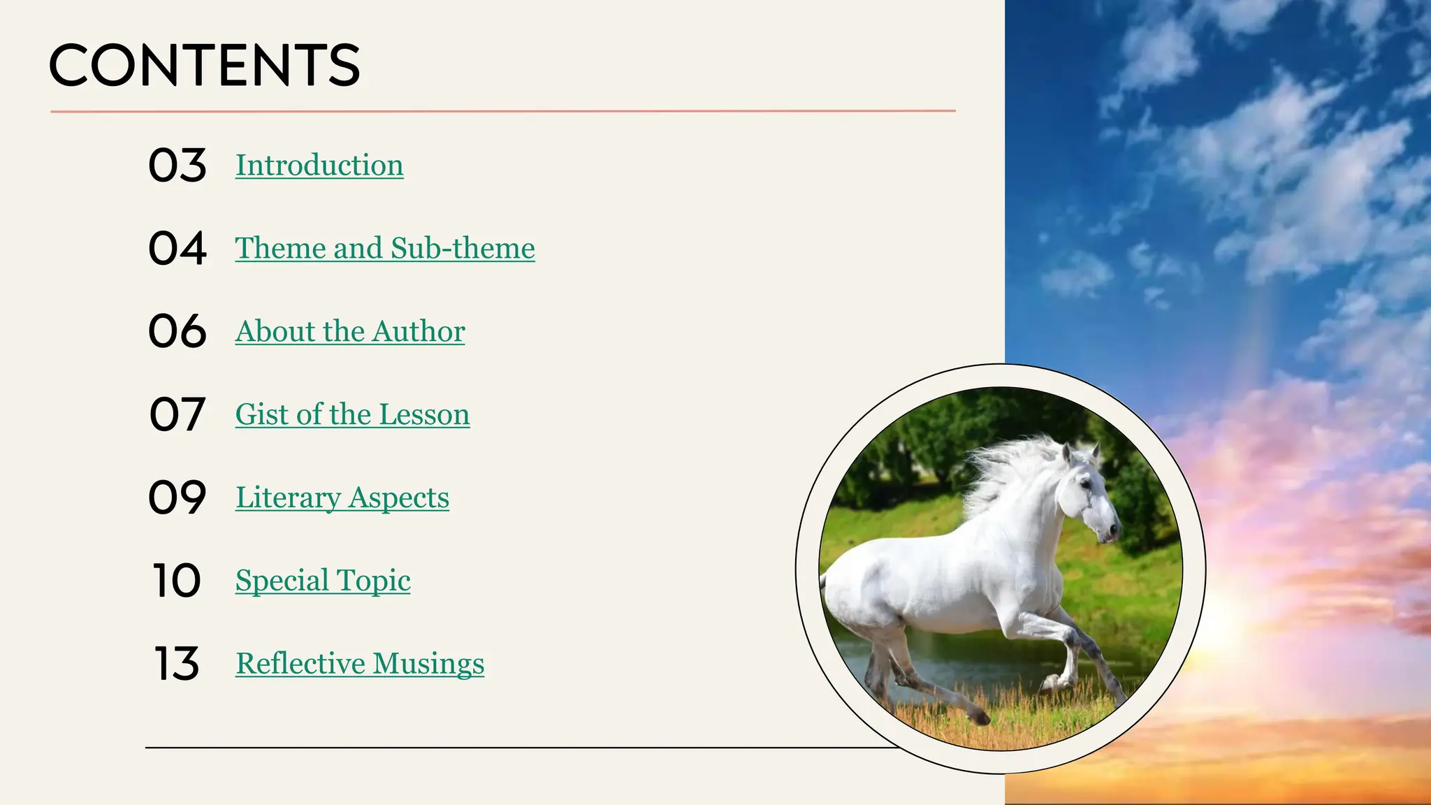 The Summer of The Beautiful White Horse - | PDF