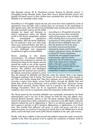 Emerging World Order - The Islamic Khilafah State | PDF