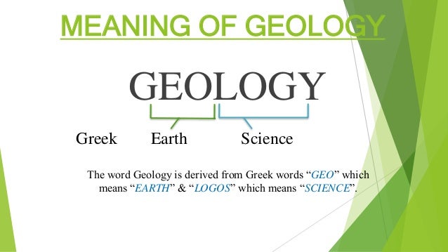 Geology Meaning What Is Geology? Definition, History, Facts & Topics