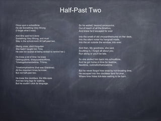 Eng half-past two | PPT