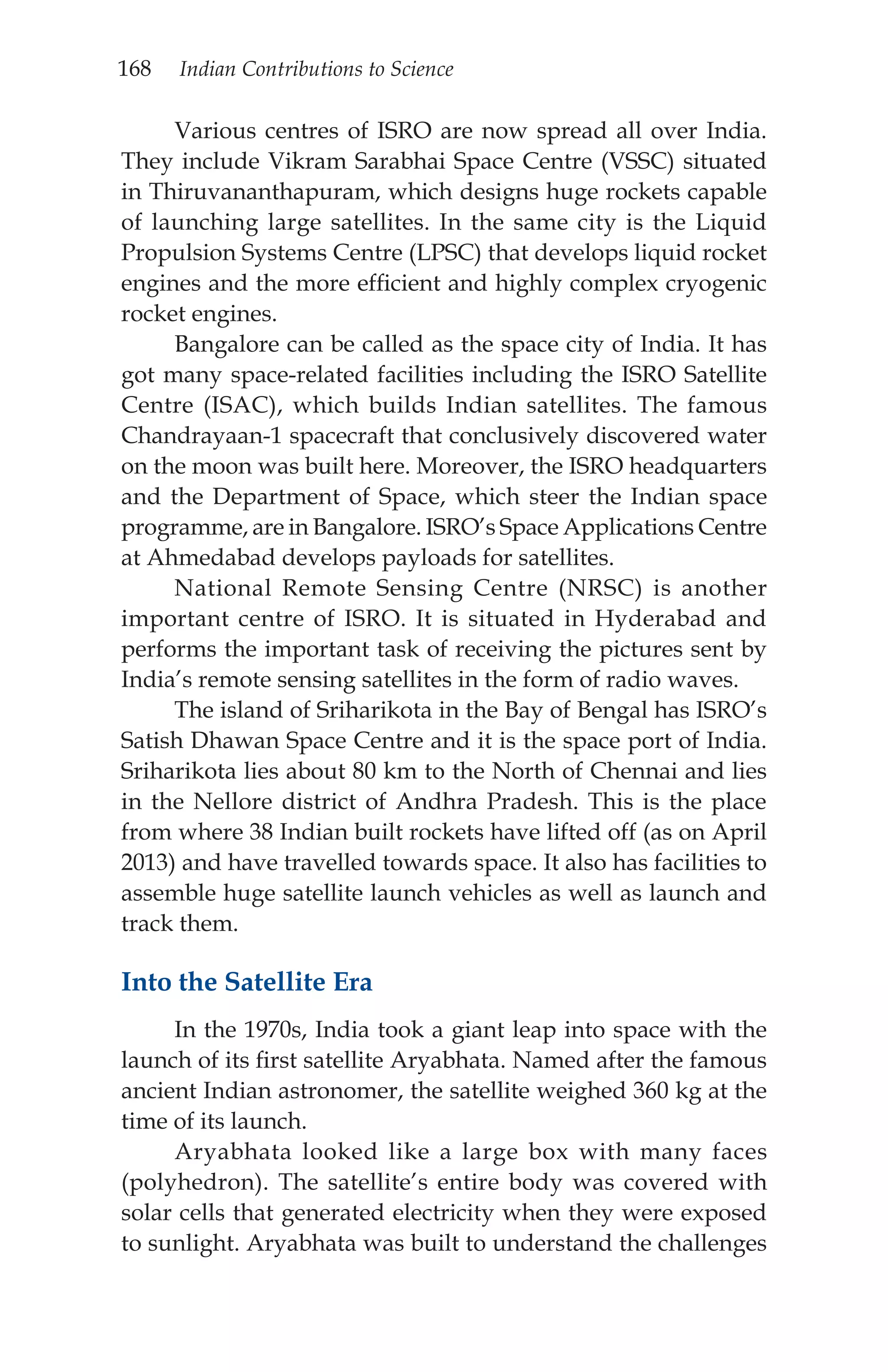 INDIA'S CONTRIBUTION TO SCIENCE | PDF