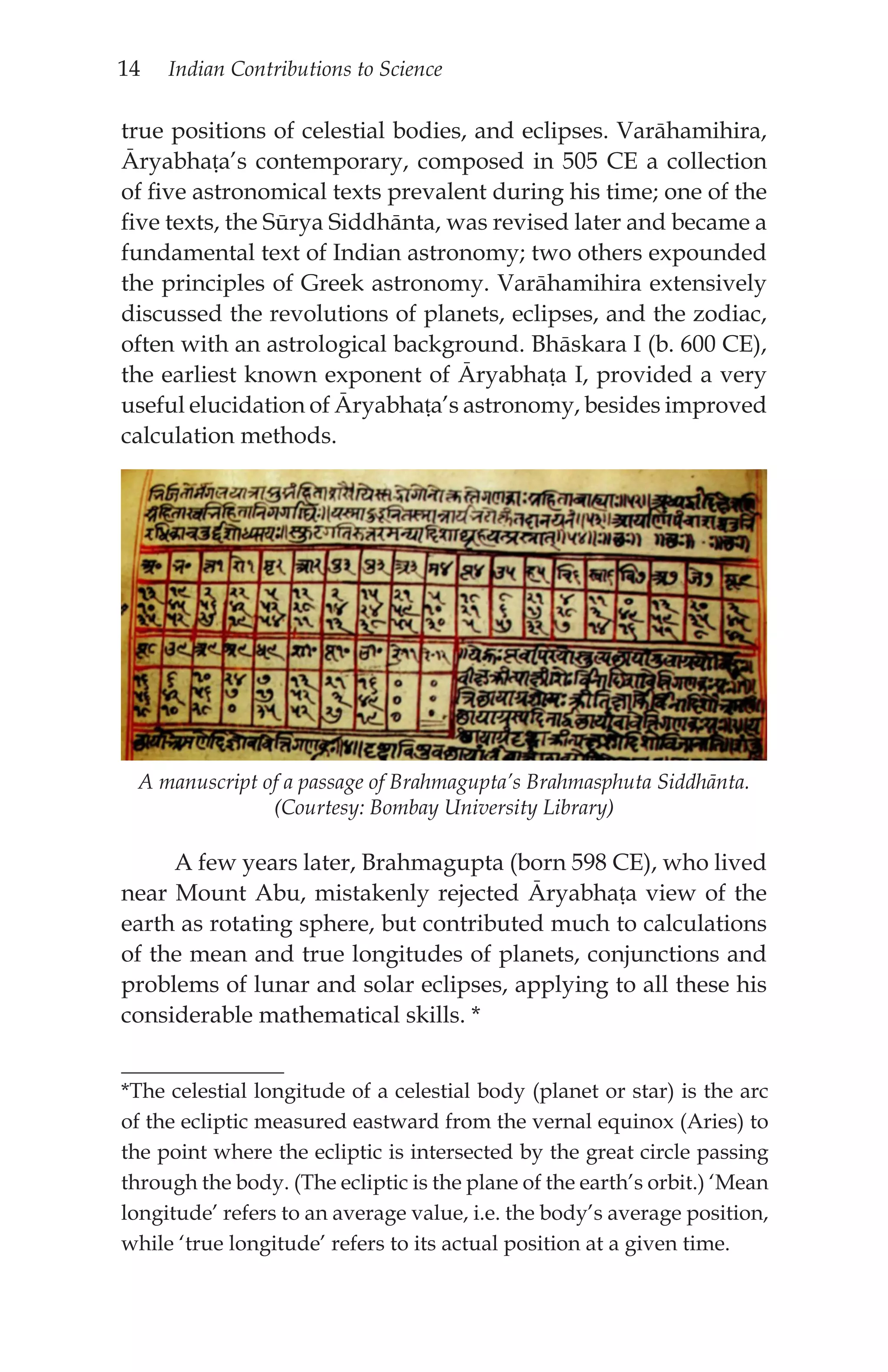 INDIA'S CONTRIBUTION TO SCIENCE | PDF