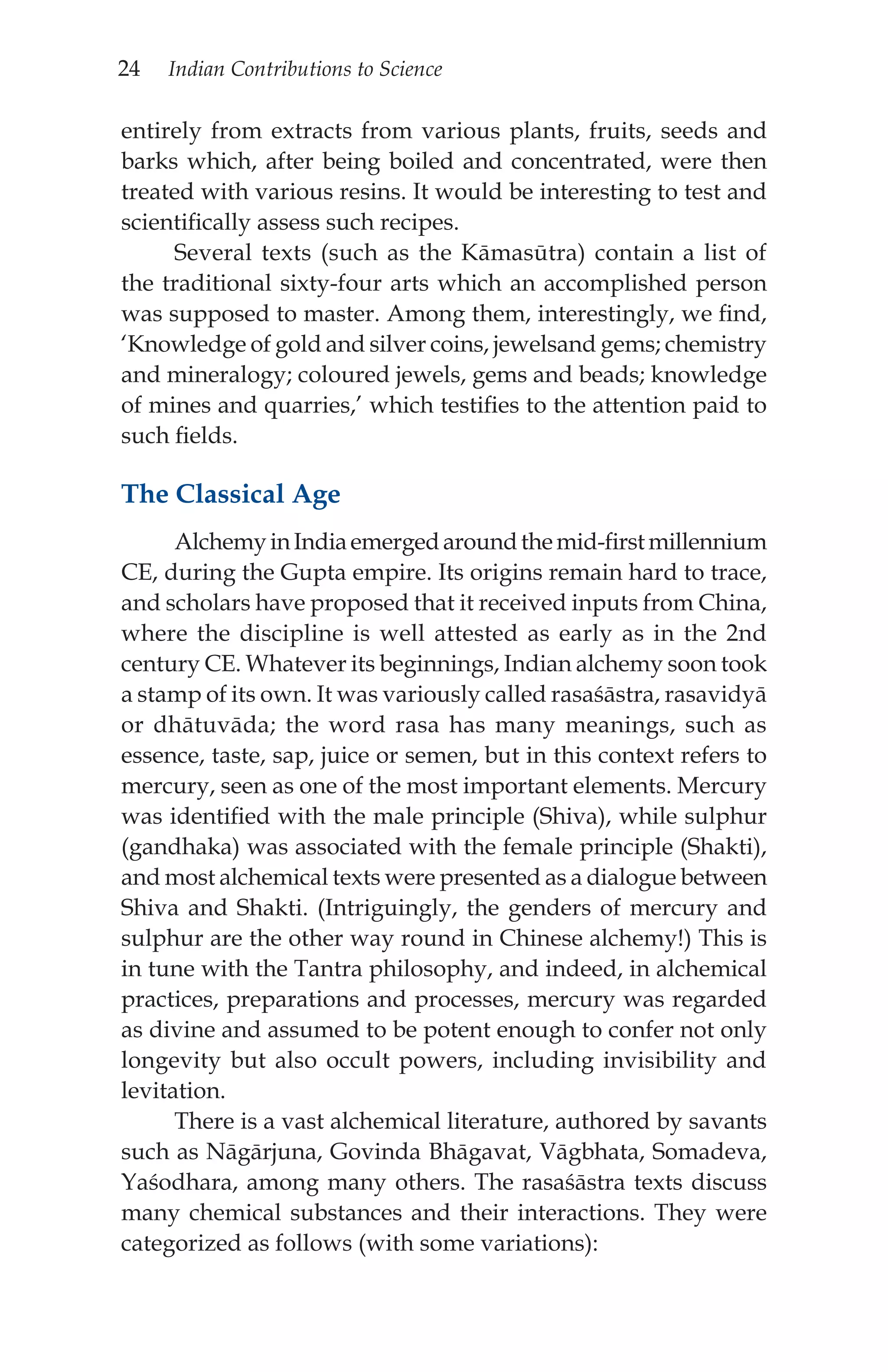 INDIA'S CONTRIBUTION TO SCIENCE | PDF