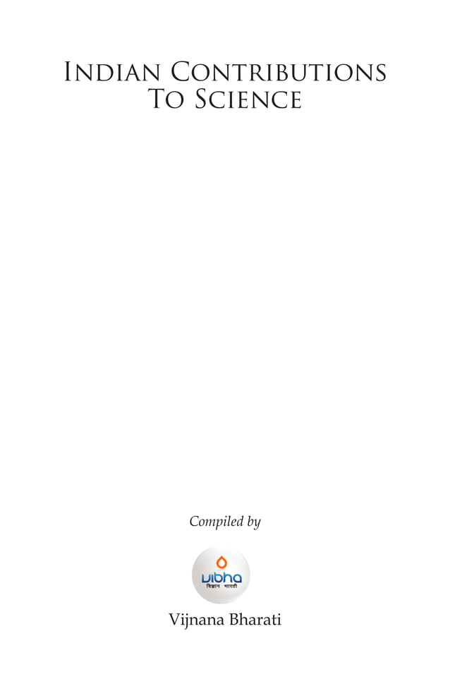 INDIA'S CONTRIBUTION TO SCIENCE | PDF