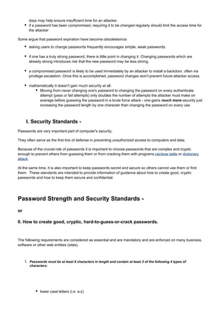 Password Strength Policy Query | PDF
