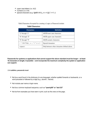 Password Strength Policy Query | PDF