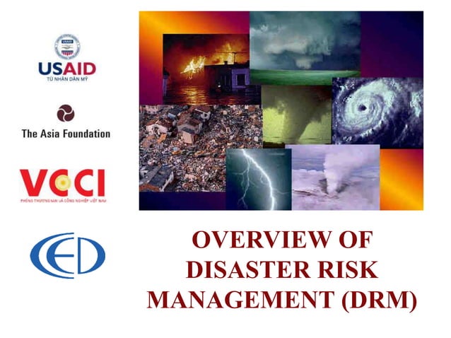 OVERVIEW OF DISASTER RISK MANAGEMENT (DRM) | PPT | Weather | Science