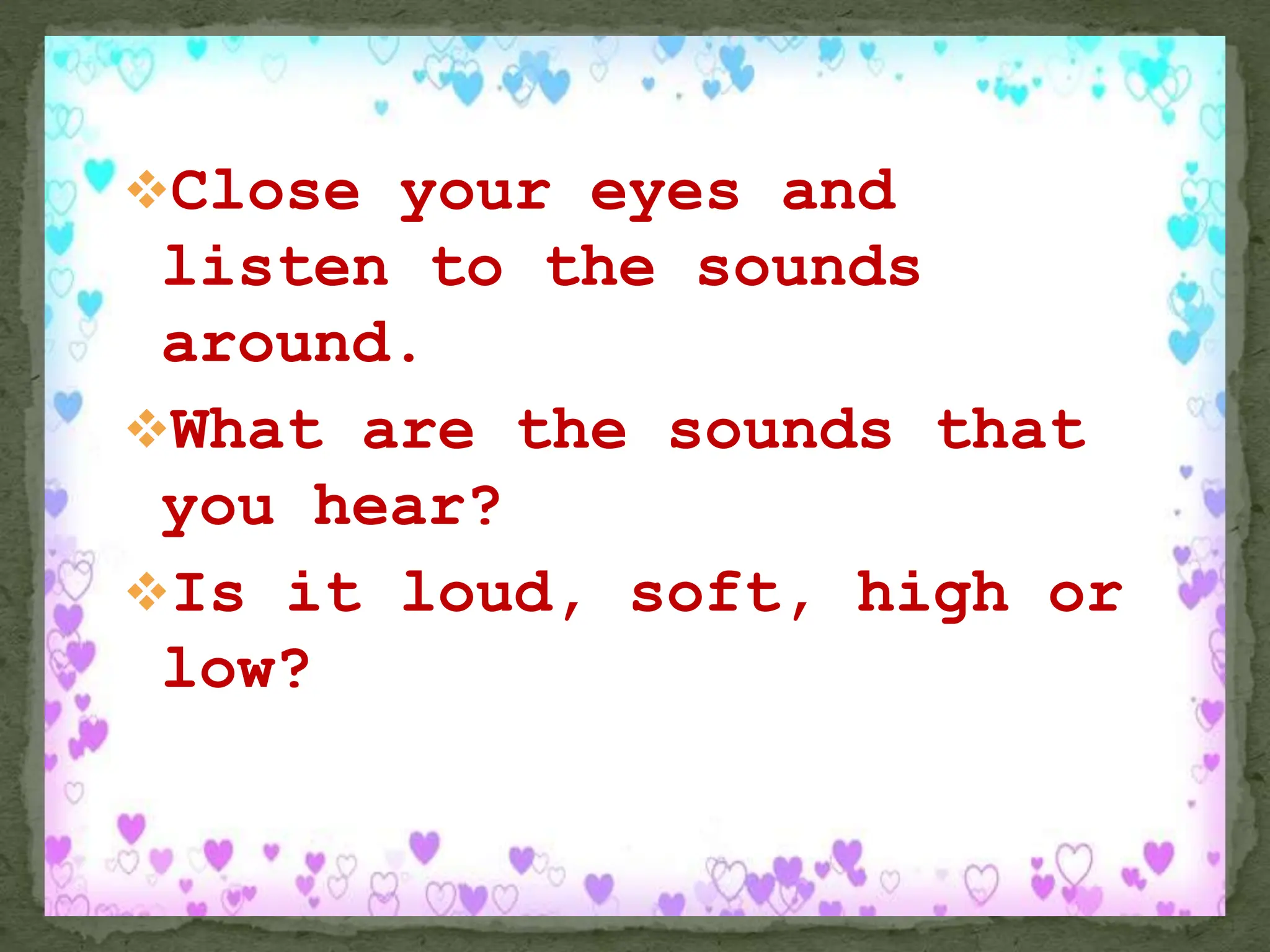 English-Quarter1-Week2- Day1_sounds we hear | PPTX