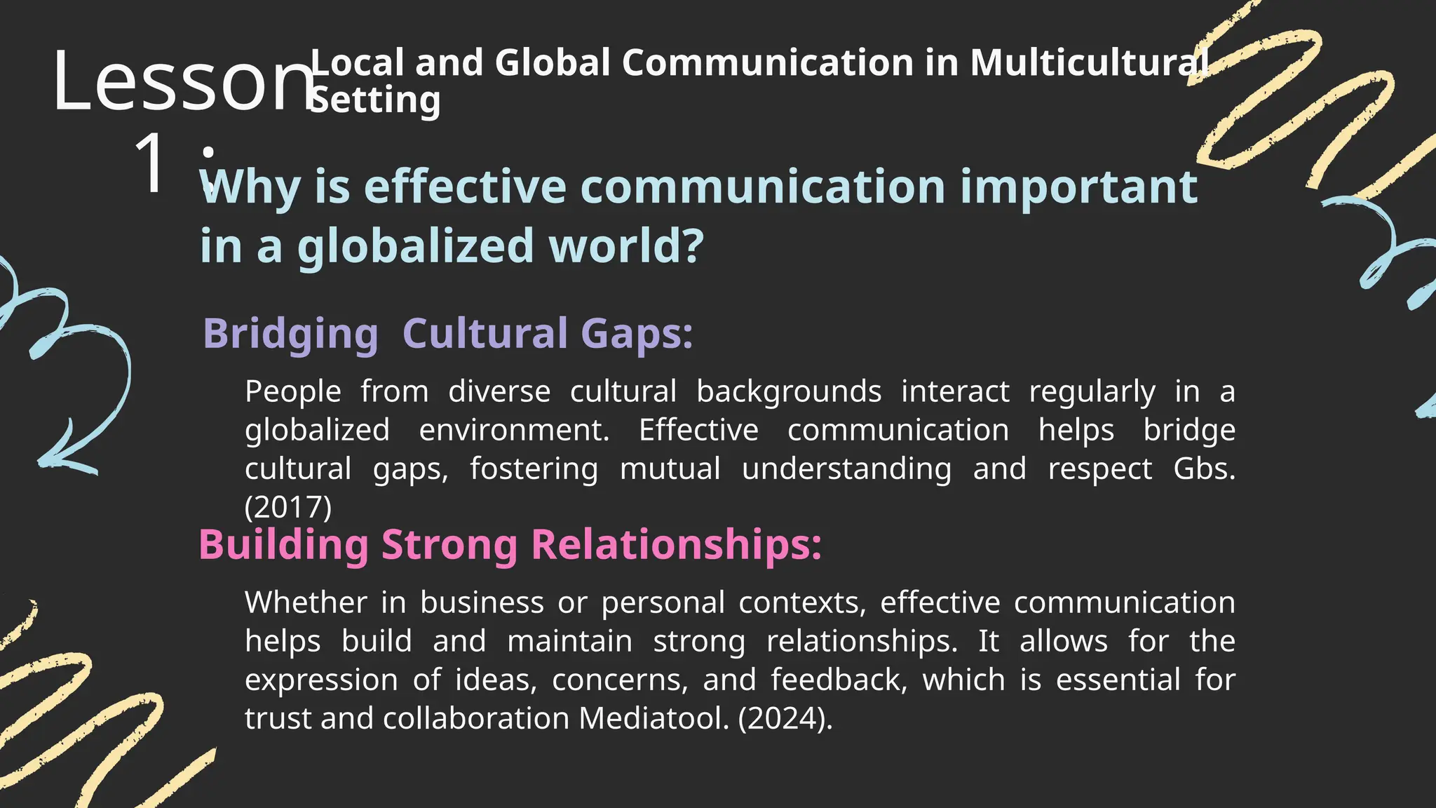 Purposive Communication : Communication in Multicultural Setting | PPTX