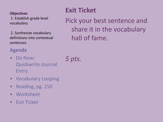 Eng1 10-18 | PPT | Free Download