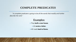 Types of sentence | PPTX