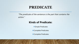 Types of sentence | PPTX