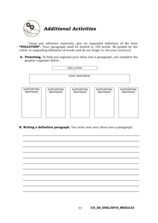 Giving Expanded definitions of Wordsssss | PDF