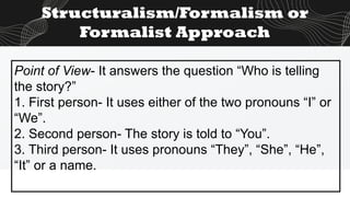 ENG10-WEEK 4-FORMALIST APPROACH - POWERPOINT | PPTX