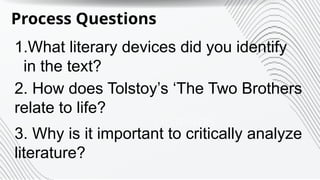 ENG10-WEEK 4-FORMALIST APPROACH - POWERPOINT | PPTX