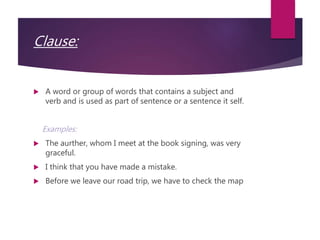 EngLish Ppt (Sentences) | PPTX
