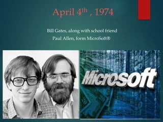 Presentation about Bill Gates | PPT